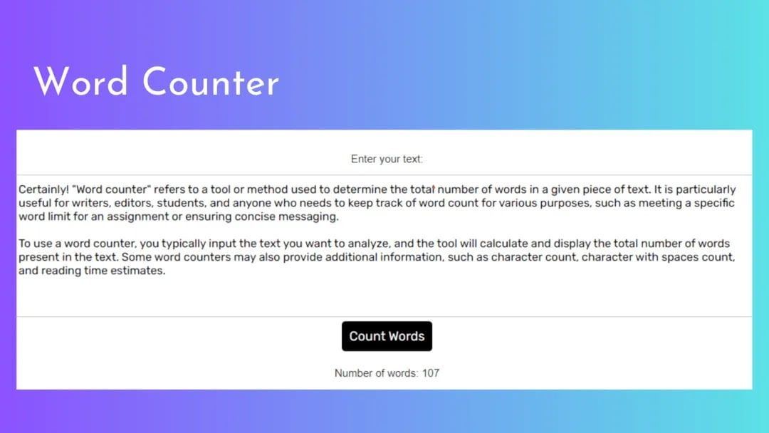 Word Counter | Free Word Counter Online